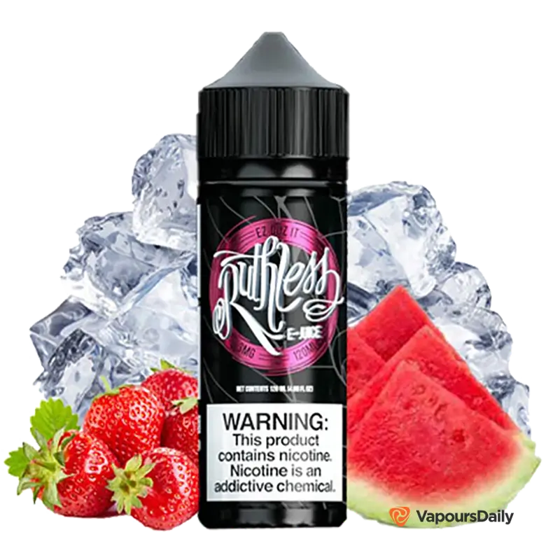 جویس راتلس توت فرنگی هندوانه یخ RUTHLESS EZ DUZ IT ON ICE 120ML | ویپرز‌دیلی